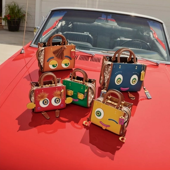 Coach | Bags | Coach Coachies Dream Bag Charm Leather | Poshmark